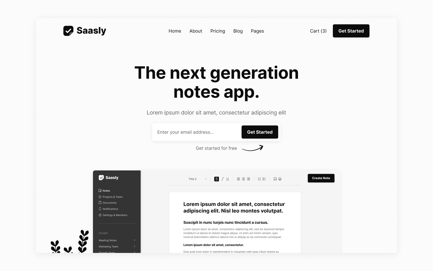 Webflow Saas Templates